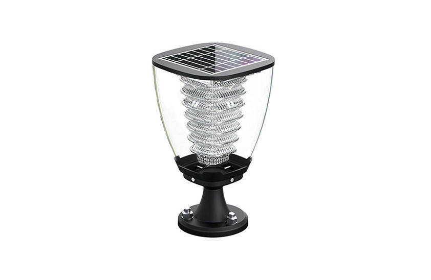 Solar garden light applied to the garden fence - Sresky